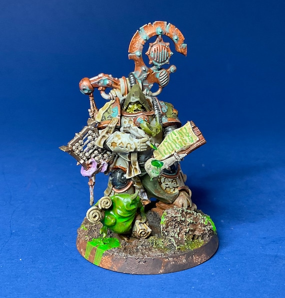 Scribbus Wretch / Tallyman Death Guard Professionally Painted - Etsy