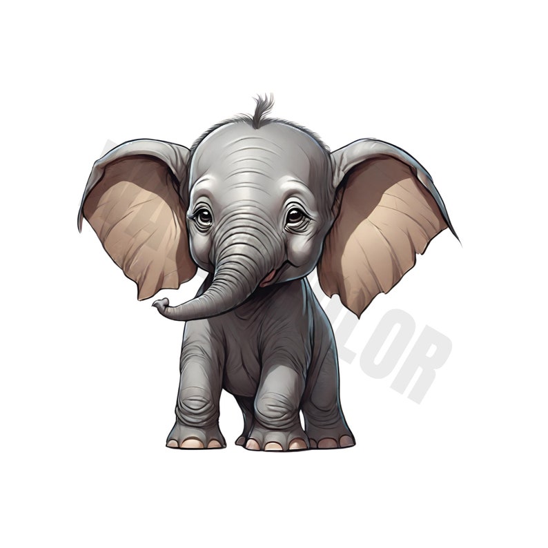 Elephant Clipart, Elephant Png, Elephant Svg, Elephant Silhouette, Baby ...