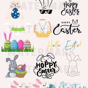 Easter Mega Bundle Svg, PNG, Easter Svg, Easter Png, Easter Egg Svg ...