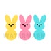 4 in 1 Easter Bunny Peeps Digital Download, Happy Easter Peeps SVG ...