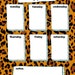 Leopard Print Weekly Planner Instant Download- 4 Colors, Printable, to ...
