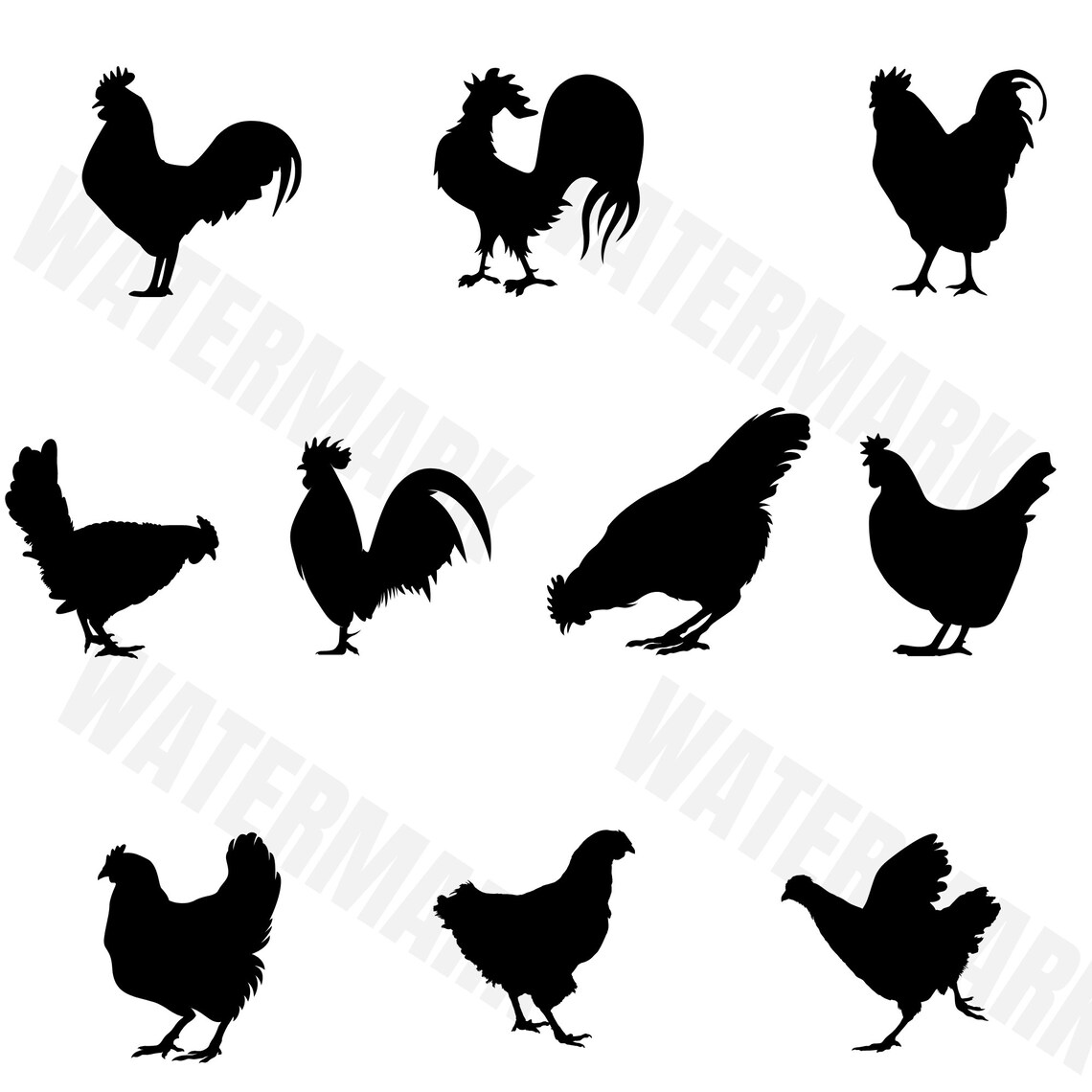 Farm Clipart Chicken Clipart Horse Clipart Cow Clipart Pig - Etsy