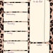 Leopard Print Weekly Planner Digital Download, Printable, to Do List - Etsy
