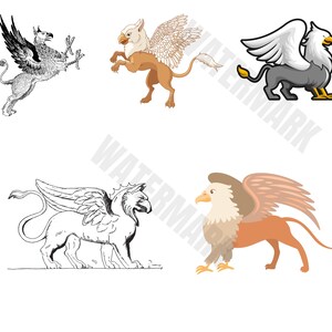 Mythical Creatures Bundle, Alien Clipart, Alien Svg, Bigfoot Svg ...