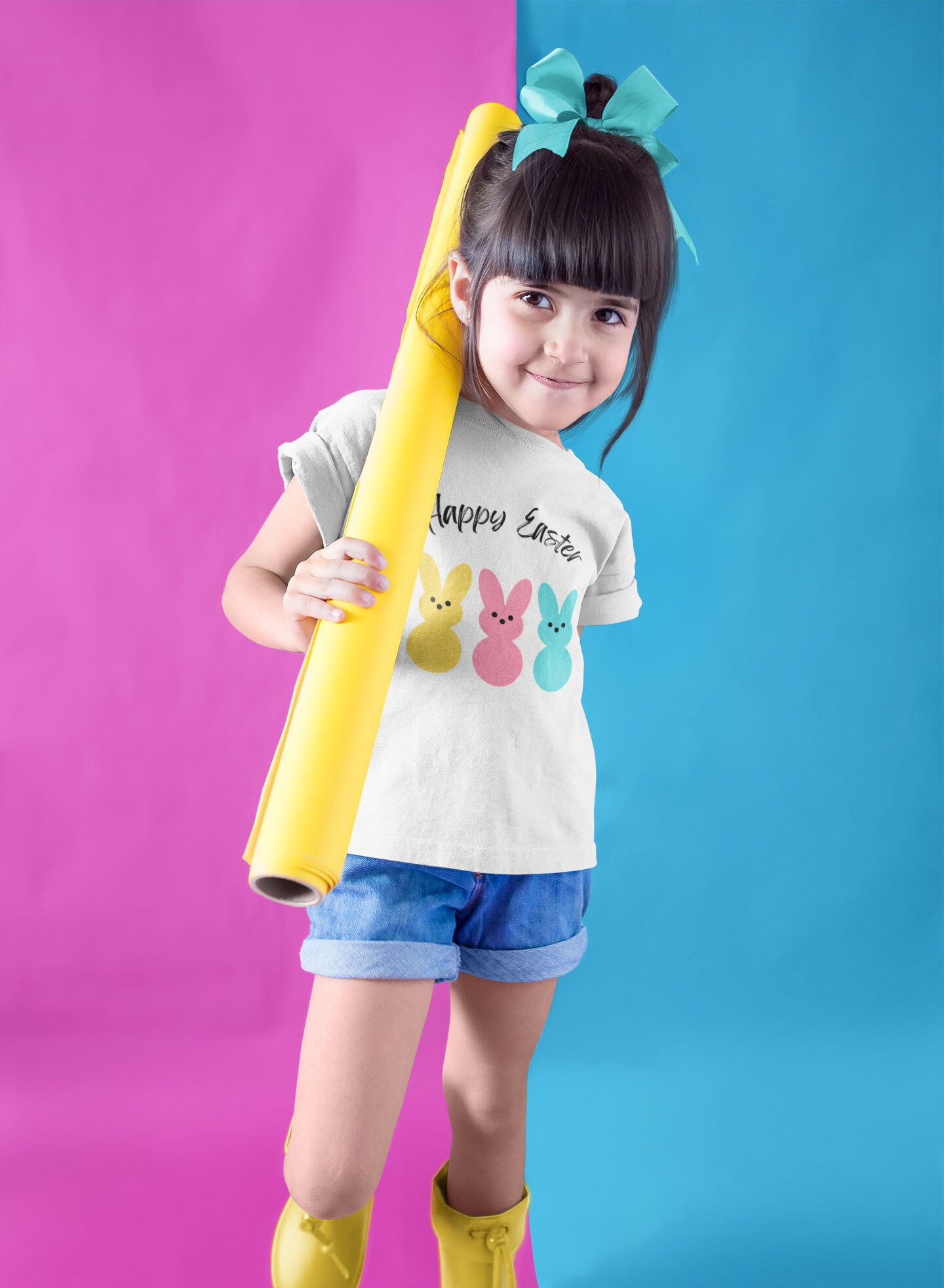 4 in 1 Easter Bunny Peeps Digital Download, Happy Easter Peeps SVG ...