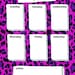 Leopard Print Weekly Planner Instant Download- 4 Colors, Printable, to ...