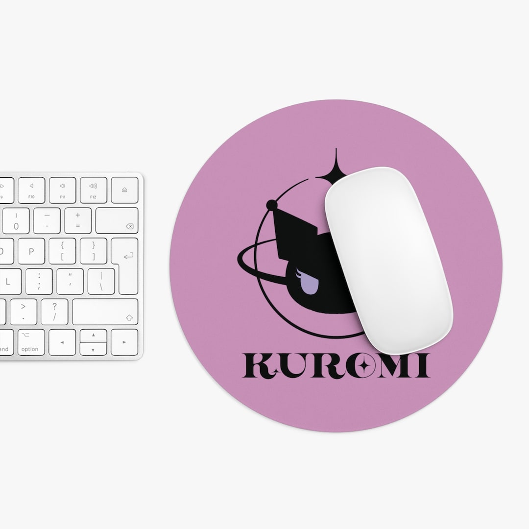 Kuromi Mouse Pad Kuromi Circle Mouse Pad - Etsy