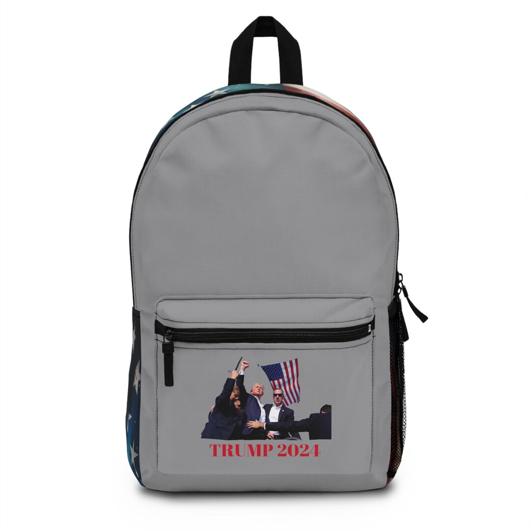 Trump 2024 Backpack Trump Supporter Unisex Durable Backpack - Etsy