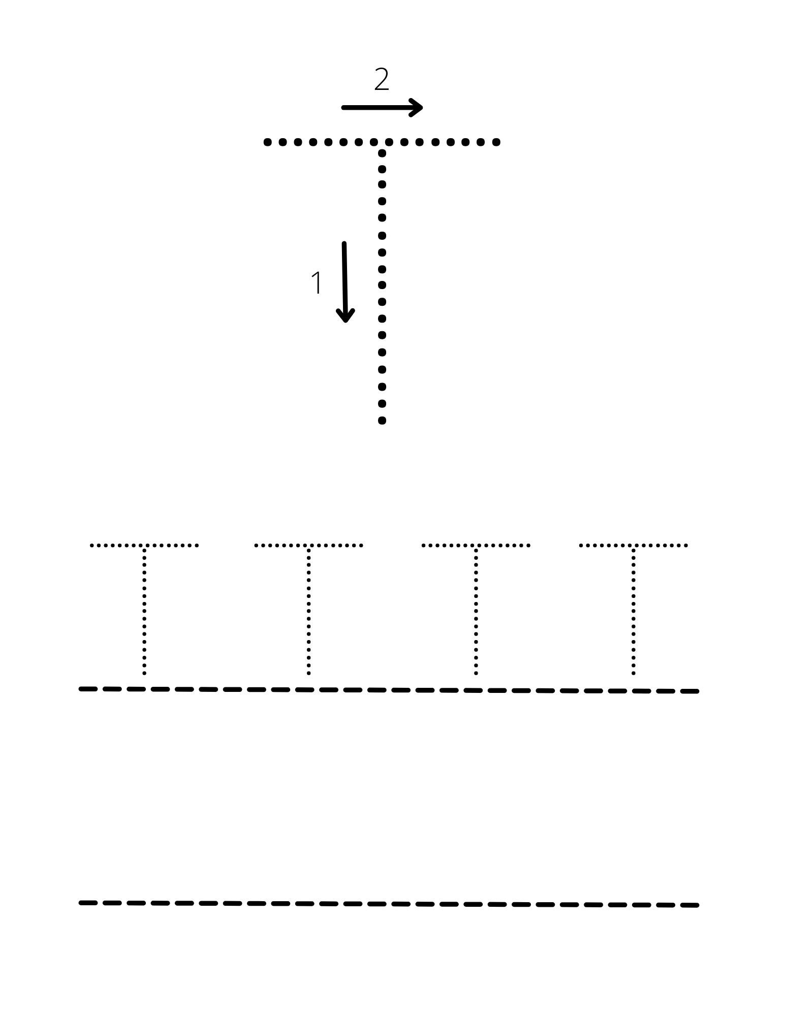PRINTABLE ABC Uppercase Tracing Pages for Kids - Etsy