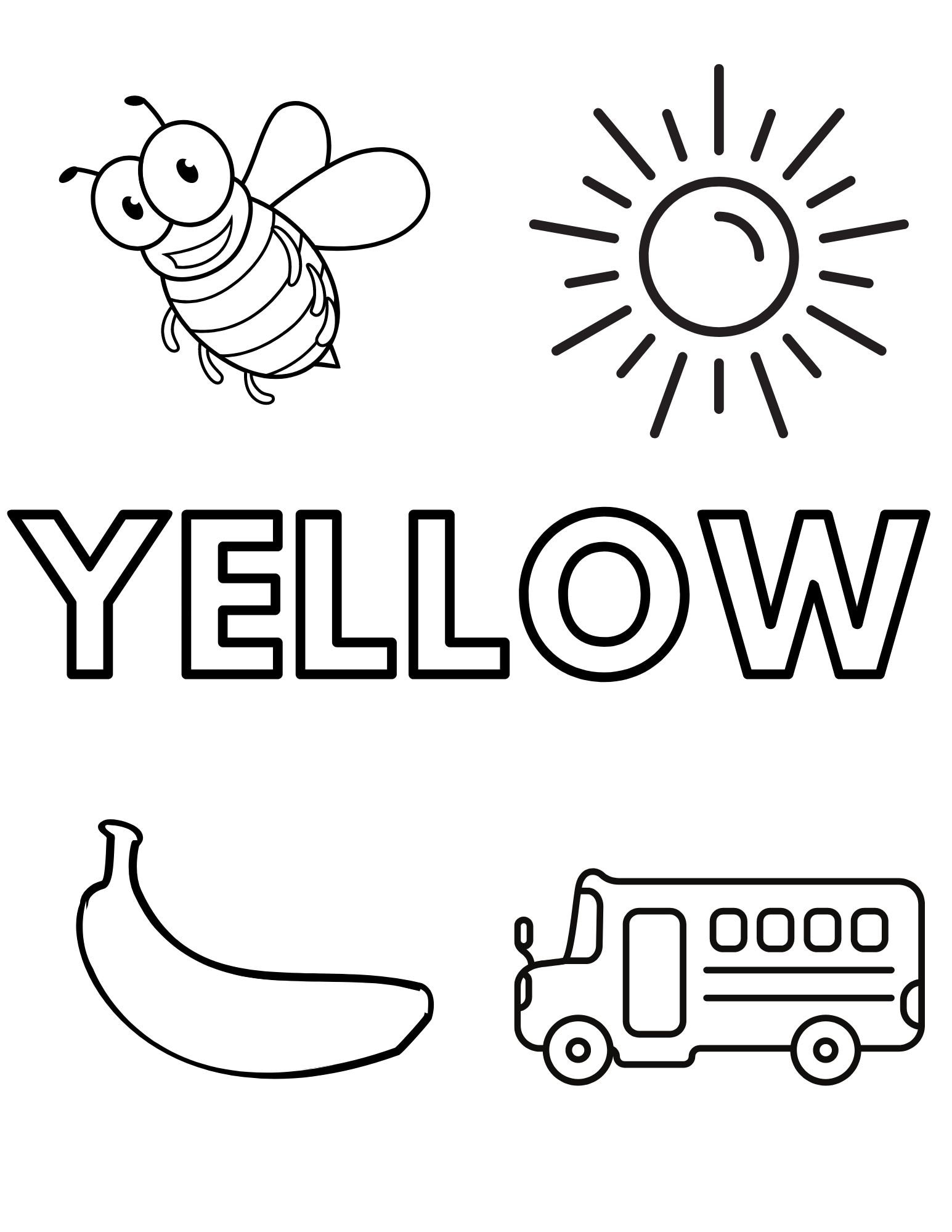 Instant Download Learn the Colors PRINTABLE Coloring Pages - Etsy