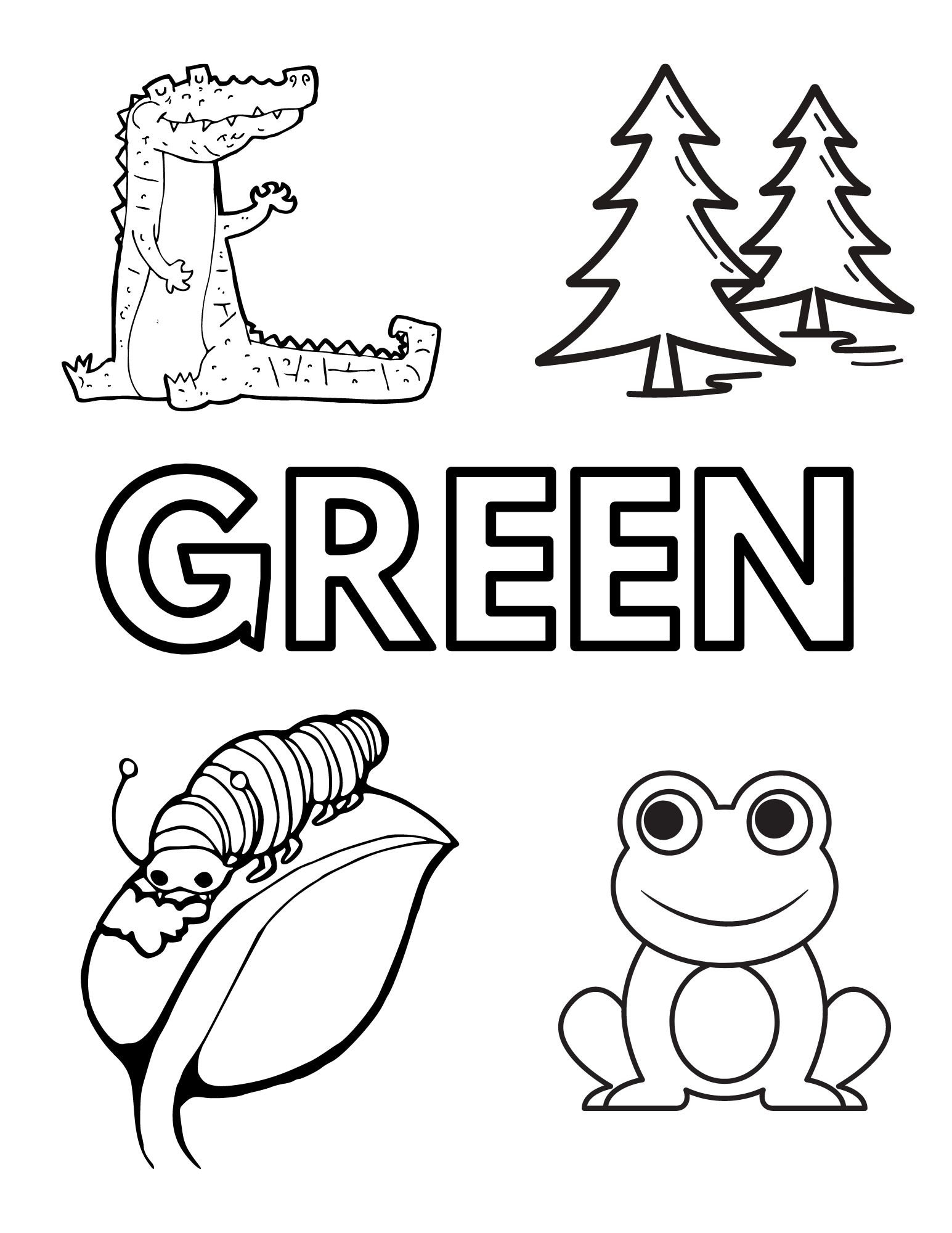 Instant Download Learn The Colors PRINTABLE Coloring Pages Etsy instant-download-learn-the-colors-printable-coloring-pages-etsy