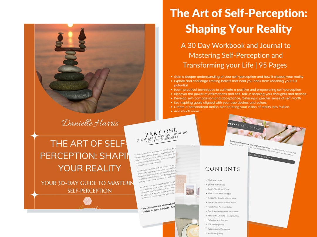 The Art of Self-perception: Shaping Your Reality - A Journal + Workbook ...