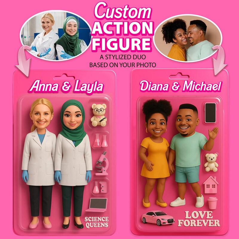 Custom Action Figure - Etsy