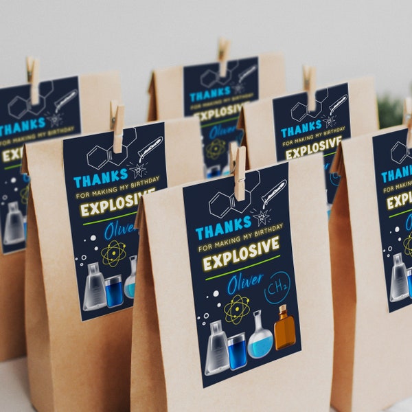 Science Party Favors - Etsy