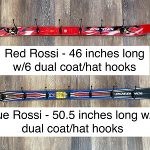 Horizontal Ski Coat Rack - Etsy