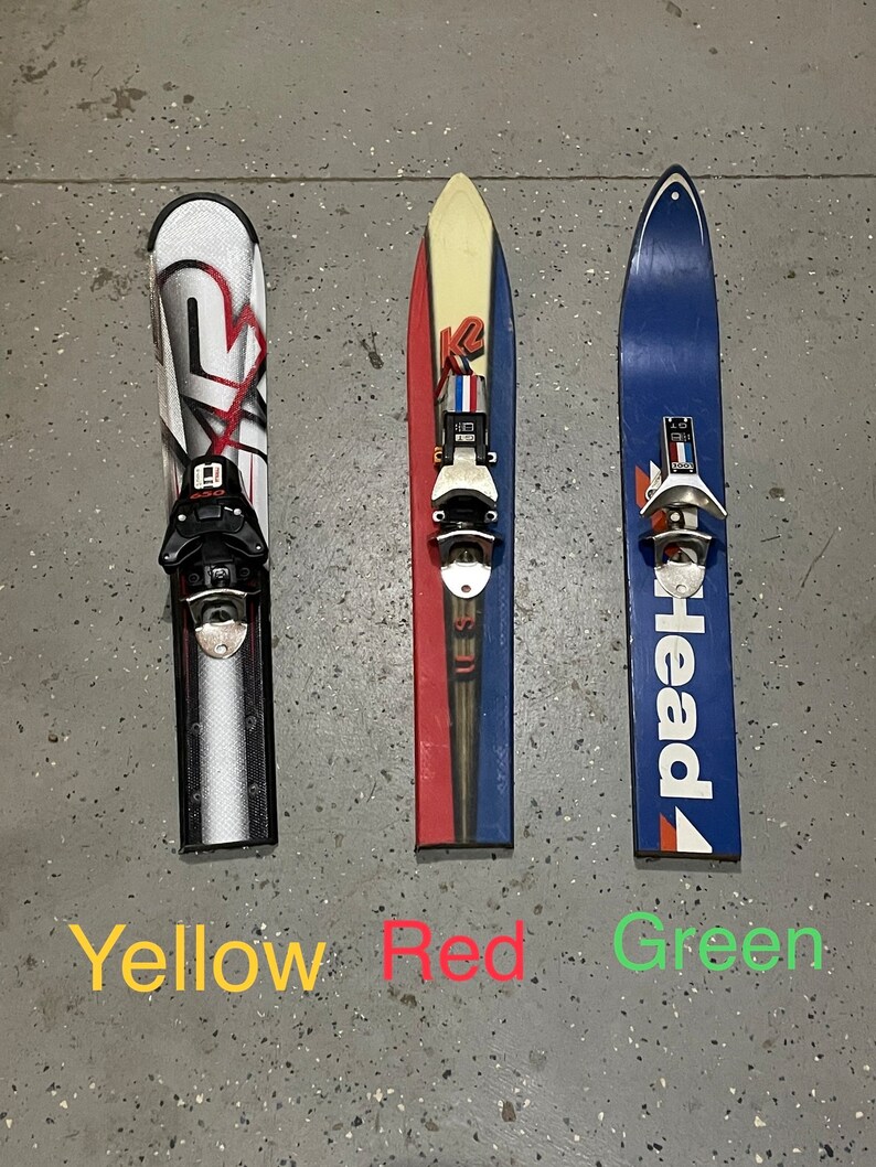 Ski Bottle Opener - Etsy