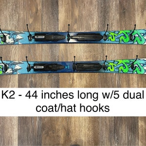 Horizontal Ski Coat Rack - Etsy