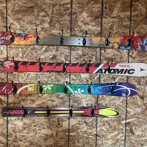 Horizontal Ski Coat Rack - Etsy