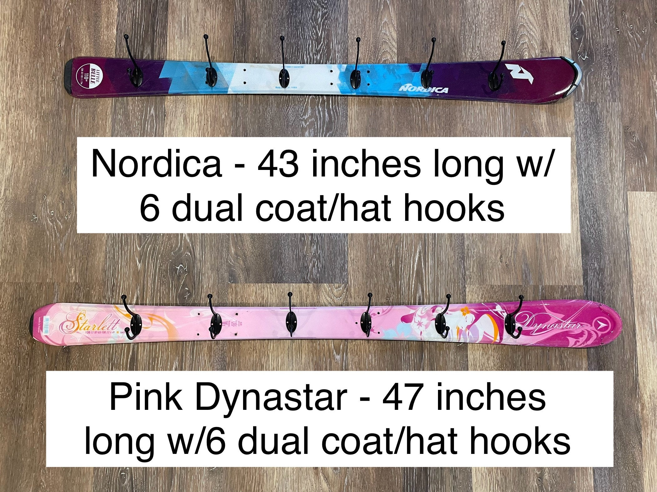 Horizontal Ski Coat Rack - Etsy