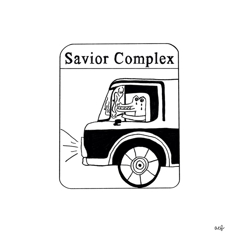 Savior Complex Digital Download/tattoo Ticket - Etsy