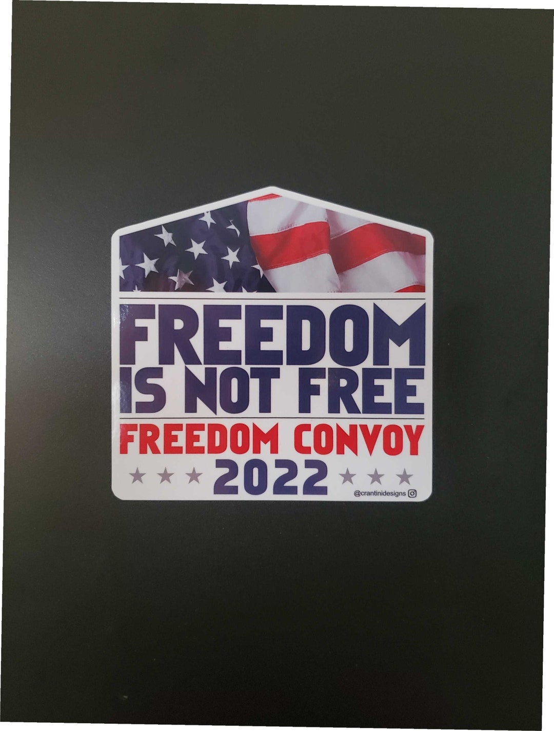 Freedom Convoy USA 2022 Laminated 5.5 X 5.5 Full Colour Decal - Etsy