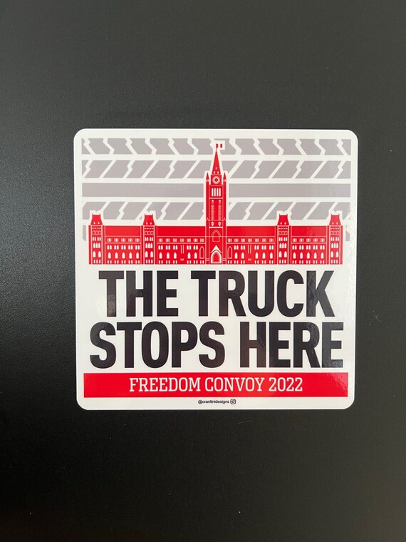Freedom Convoy 2022 Vinyl 2 Full Color Truck Decal 5.5 X | Etsy