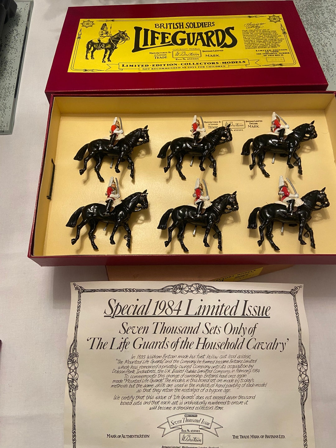 BRITAINS 1984 Limited Edition Collectors Mounted LIFEGUARD SET - Etsy