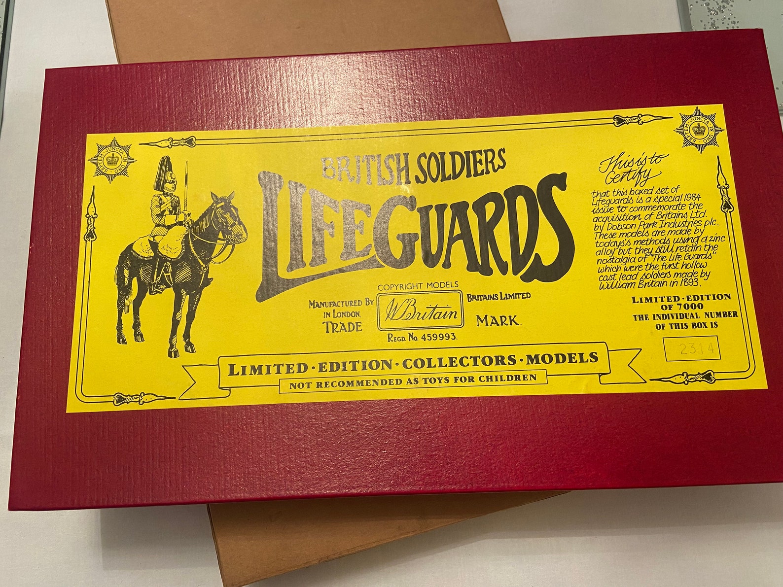 BRITAINS 1984 Limited Edition Collectors Mounted LIFEGUARD SET - Etsy