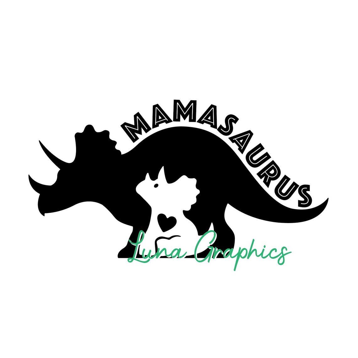 Mamasaurus and Baby SVG - Etsy
