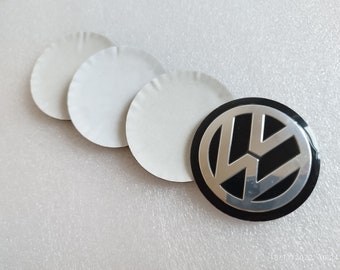 Vw Wheel Hub Sticker - Etsy