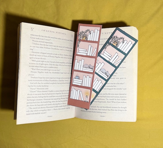 Book Reading Tracker Bookmark Printable - Etsy