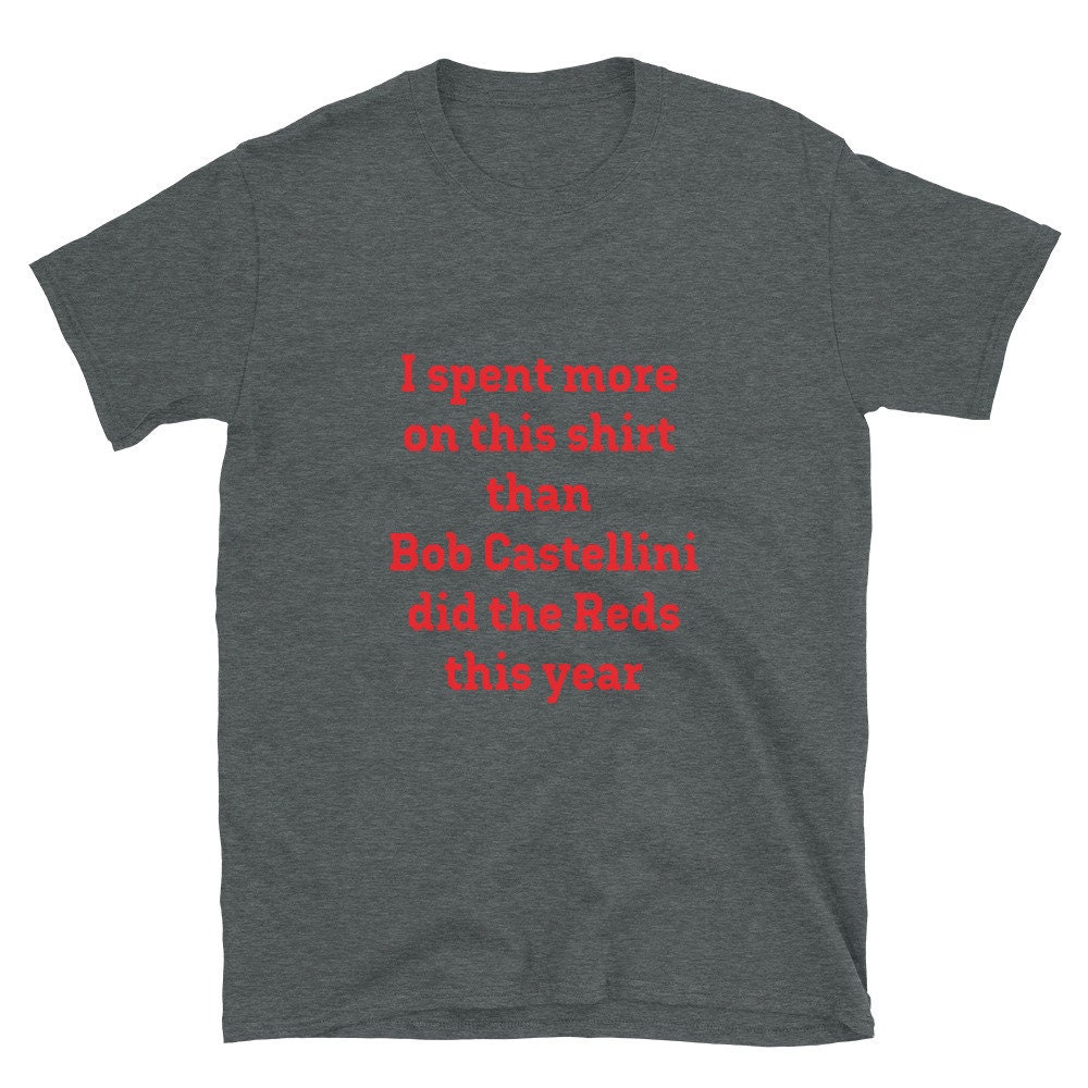 Funny Cincinnati Reds T-shirt - Etsy