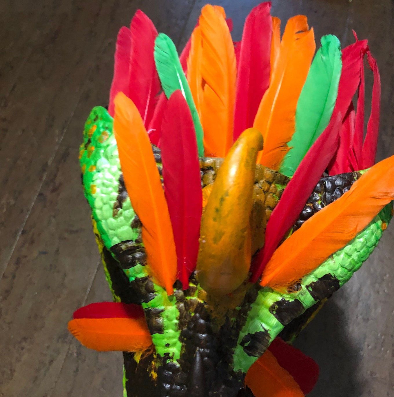 Vibrant - Raptor Mask - Etsy
