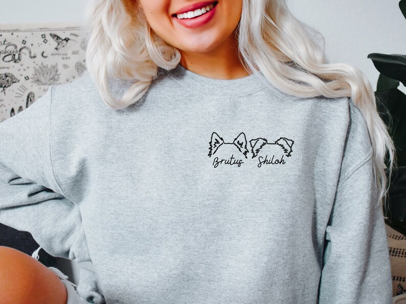 Custom Lab Gift Custom Black Lab Gift Custom Dog Crewneck - Etsy