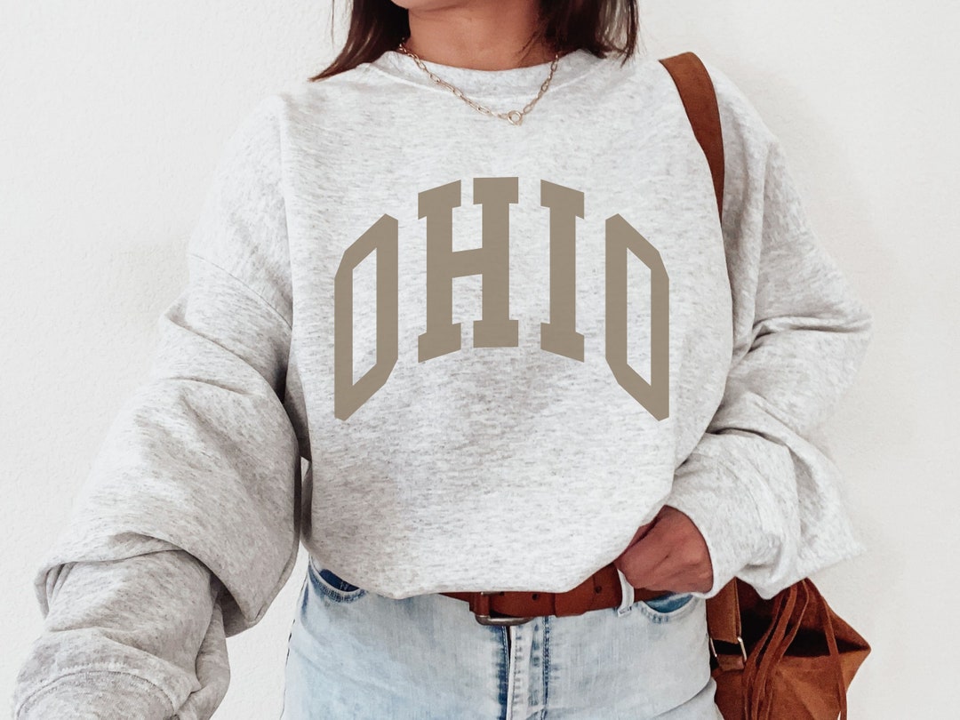 Ohio Sweatshirt, Ohio Crewneck, Ohio Shirt, Vintage Ohio Sweatshirt ...