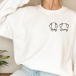 Custom Lab Gift, Custom Black Lab Gift, Custom Dog Crewneck ...