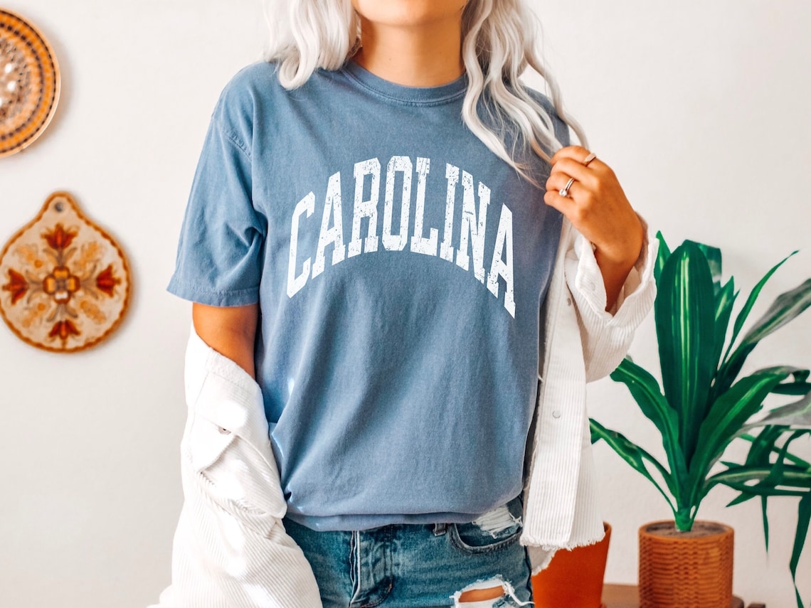 Carolina Shirt, Carolina Tshirt, Carolina Comfort Colors, Carolina ...