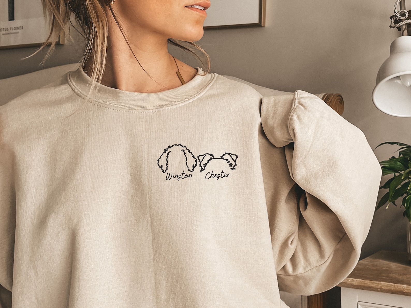 Personalized Dog Face Sweatshirt Custom Dog Gift Custom Dog - Etsy