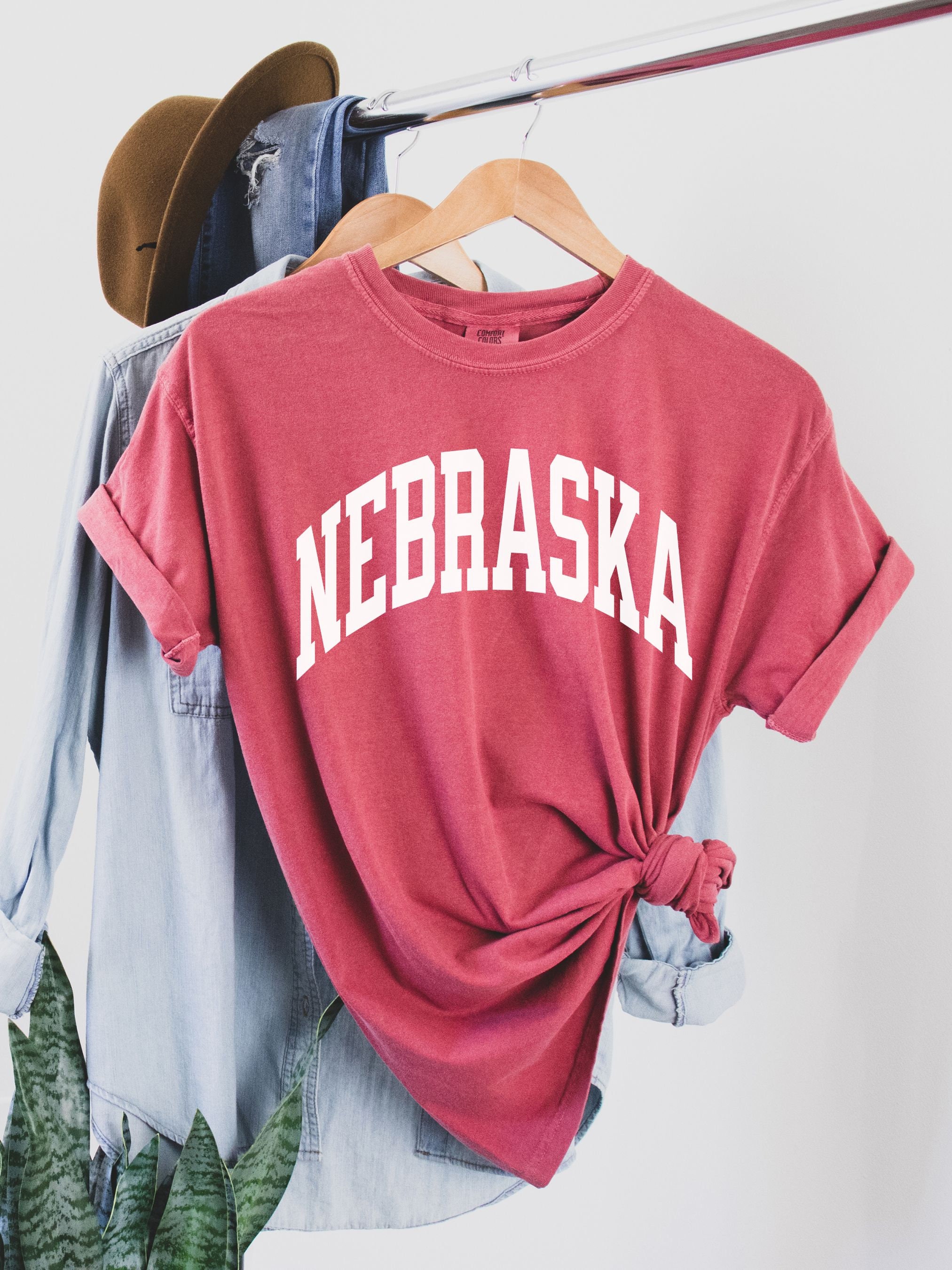 Nebraska Shirt, Comfort Colors Nebraska Shirt, Nebraska Tshirt ...