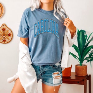 Carolina Shirt, Carolina Shirts, Comfort Colors, Carolina Tshirt ...