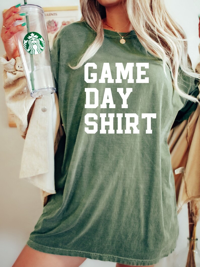 Comfort Colors® Football Shirt Unisex Trendy Football Shirt - Etsy