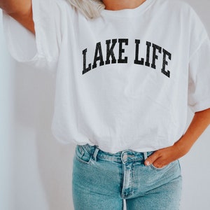 Comfort Colors, Lake Life Shirt, Lake Shirt, on the Lake, at the Lake ...