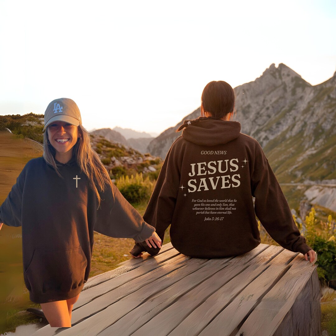 Christian Hoodies, Christian Sweatshirt, Jesus Saves Hoodie, Jesus ...