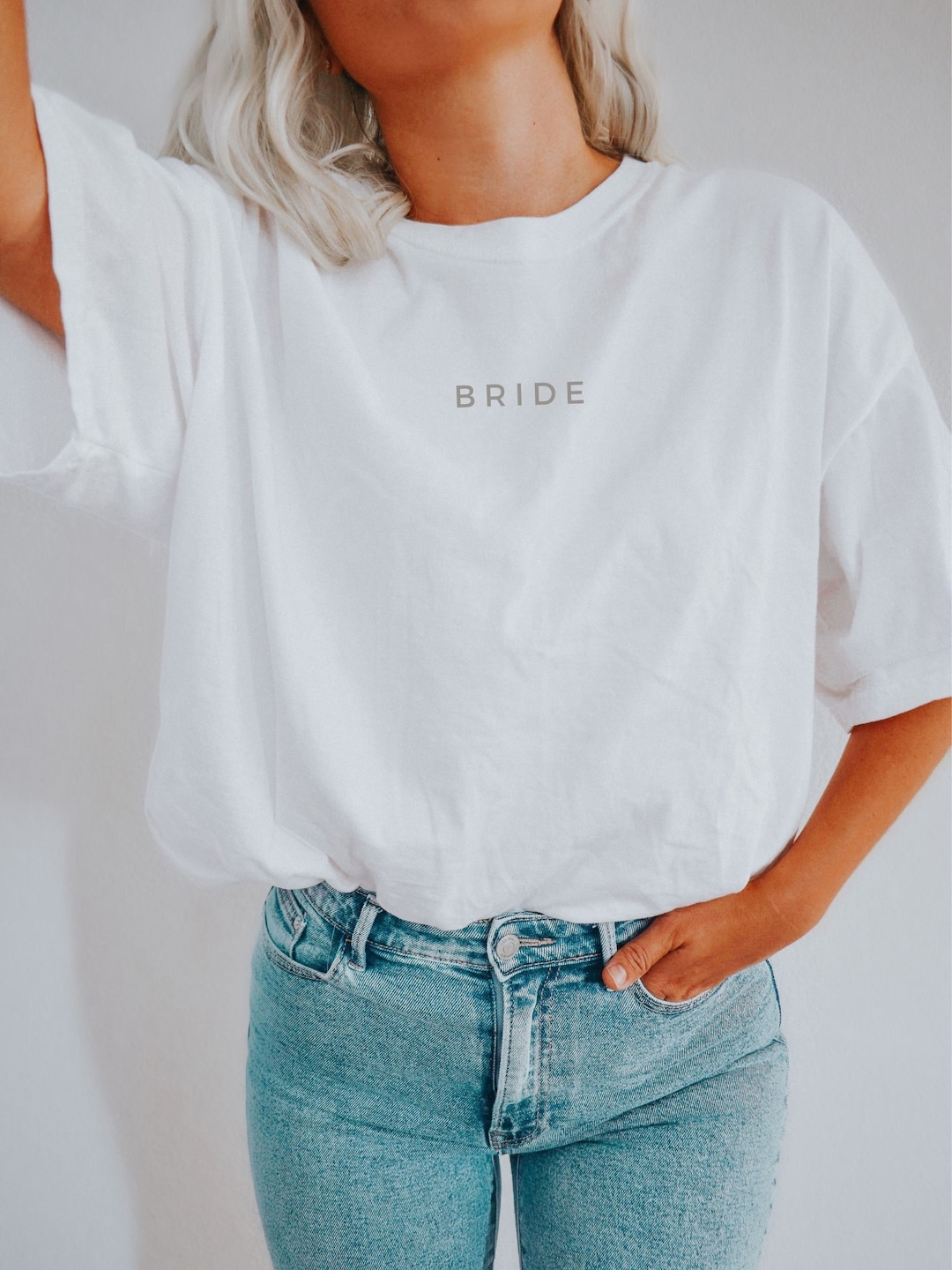 Comfort Colors Bride Shirt, Minimalist Bride Shirt, Modern Bride Shirt ...