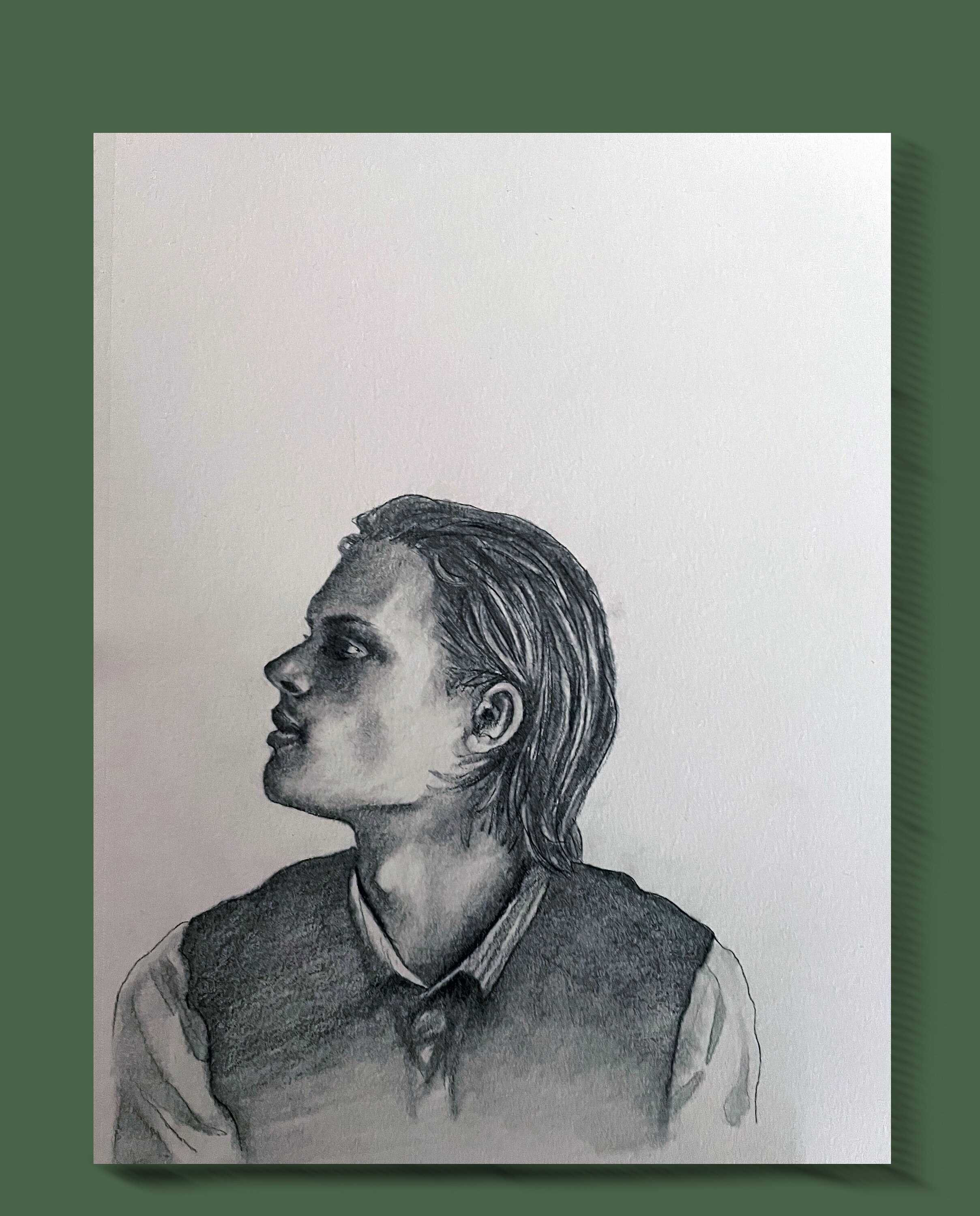 Custom Hand-drawn Portraits Printable Wall Prints Downloadable ...