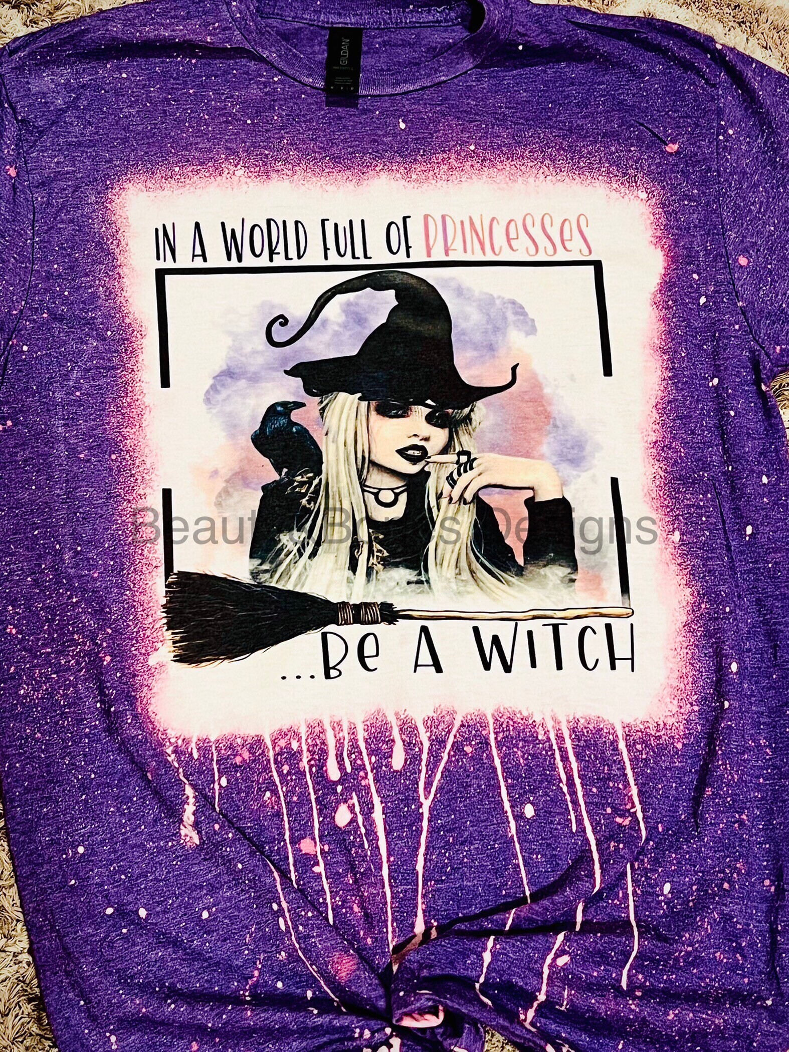Witch PNG Download Sublimation Design Princesses - Etsy