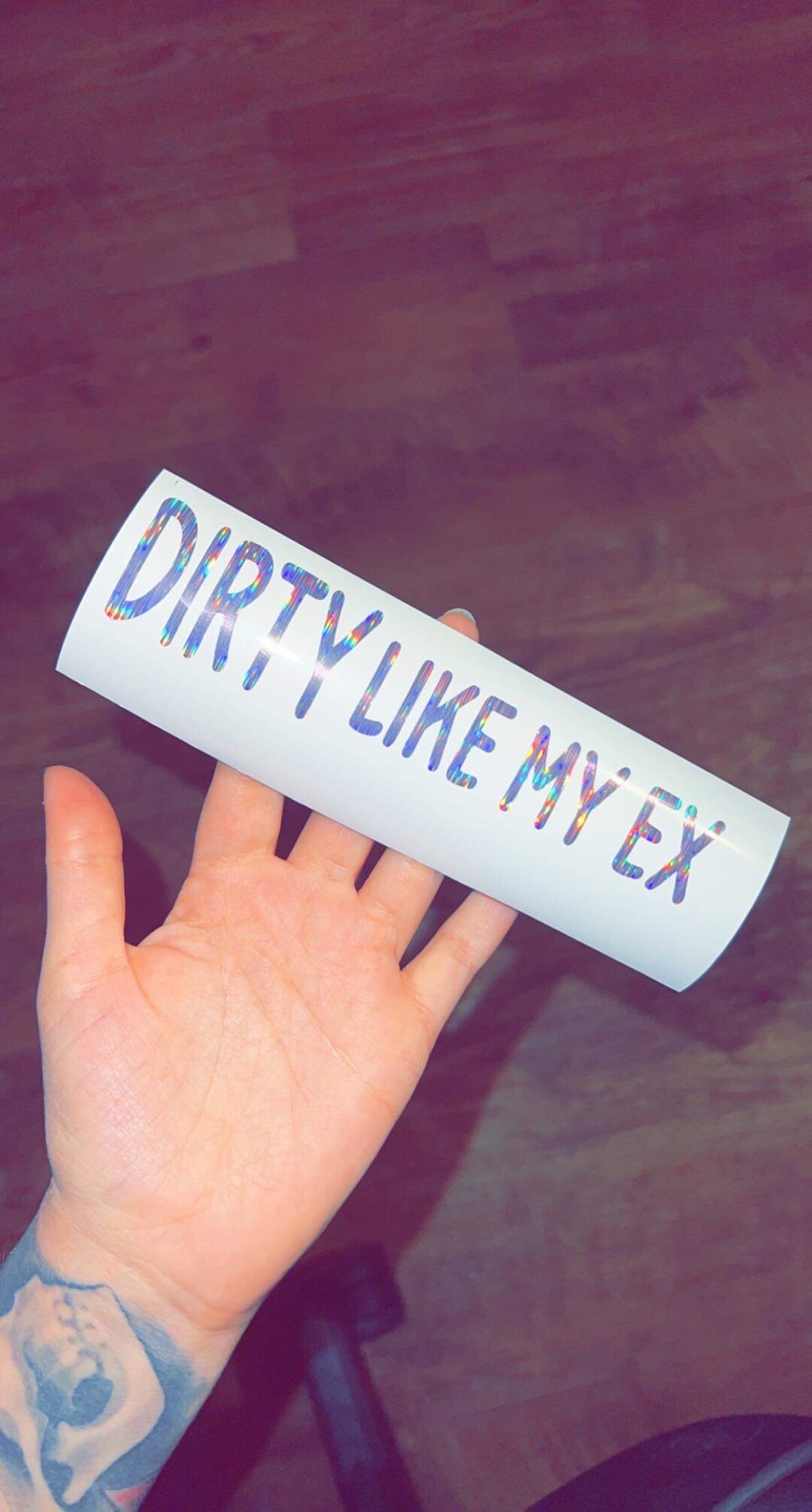 Dirty Car Decal - Etsy