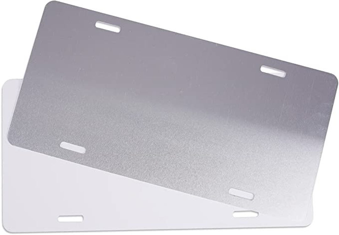 Single Sublimation License Plates Cars Blanks Metal - Etsy