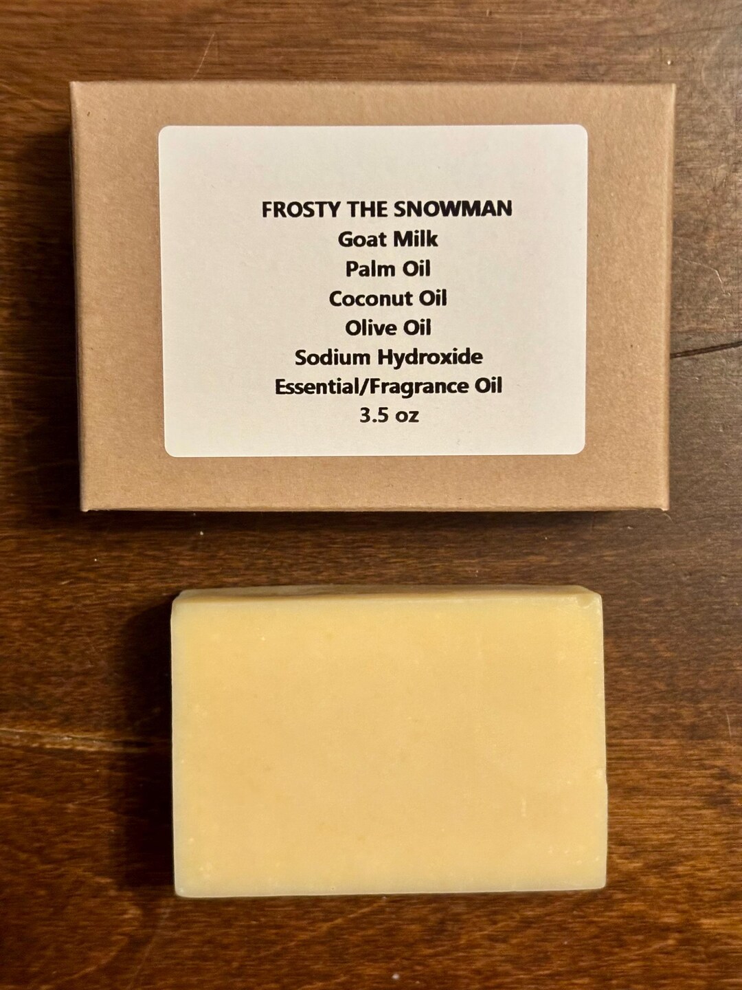 Frosty the Snowman Goat Milk Soap - Etsy