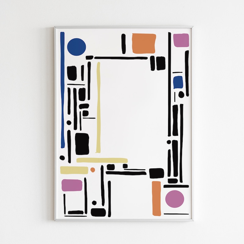 Abstract Lines - Etsy